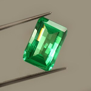 AAA Flawless Ceylon Green Spinel Loose Radiant Gemstone Cut, Excellent ...