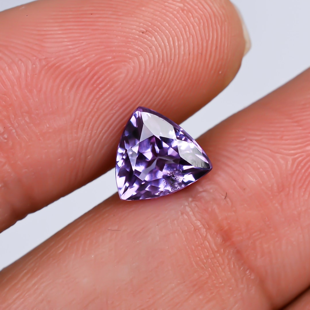 AAA 7X7X4 Mm Alexandrite Ring Trillion Cut Gemstone Alexandrite Cut ...