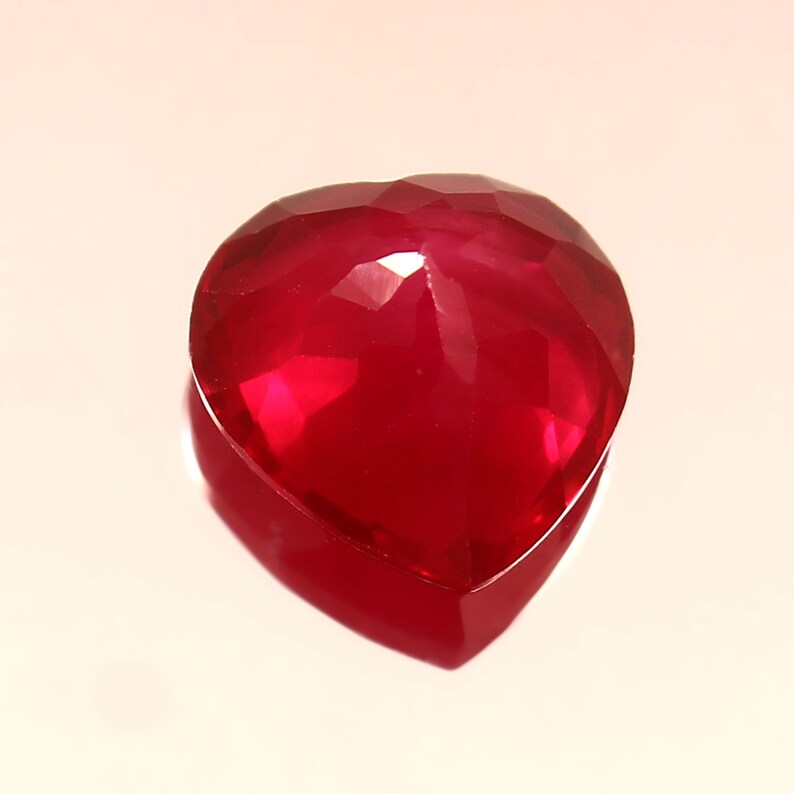 AAA Burma Ruby Loose Heart Gemstone Cut Stunning Ruby Jewelry, & Ring ...
