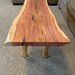 Cedar Coffee Table/ Live Edge Coffee Table/ Red Cedar End - Etsy