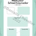 Meet Your School Counselor Template: Editable Microsoft Word, Instant ...