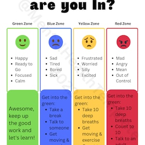 Anger and Emotion Management Worksheets | 18 Activity + Exercise Bundle ...