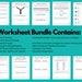 Motivational Interviewing Worksheet Bundle | Adult + Teen MI Therapy ...