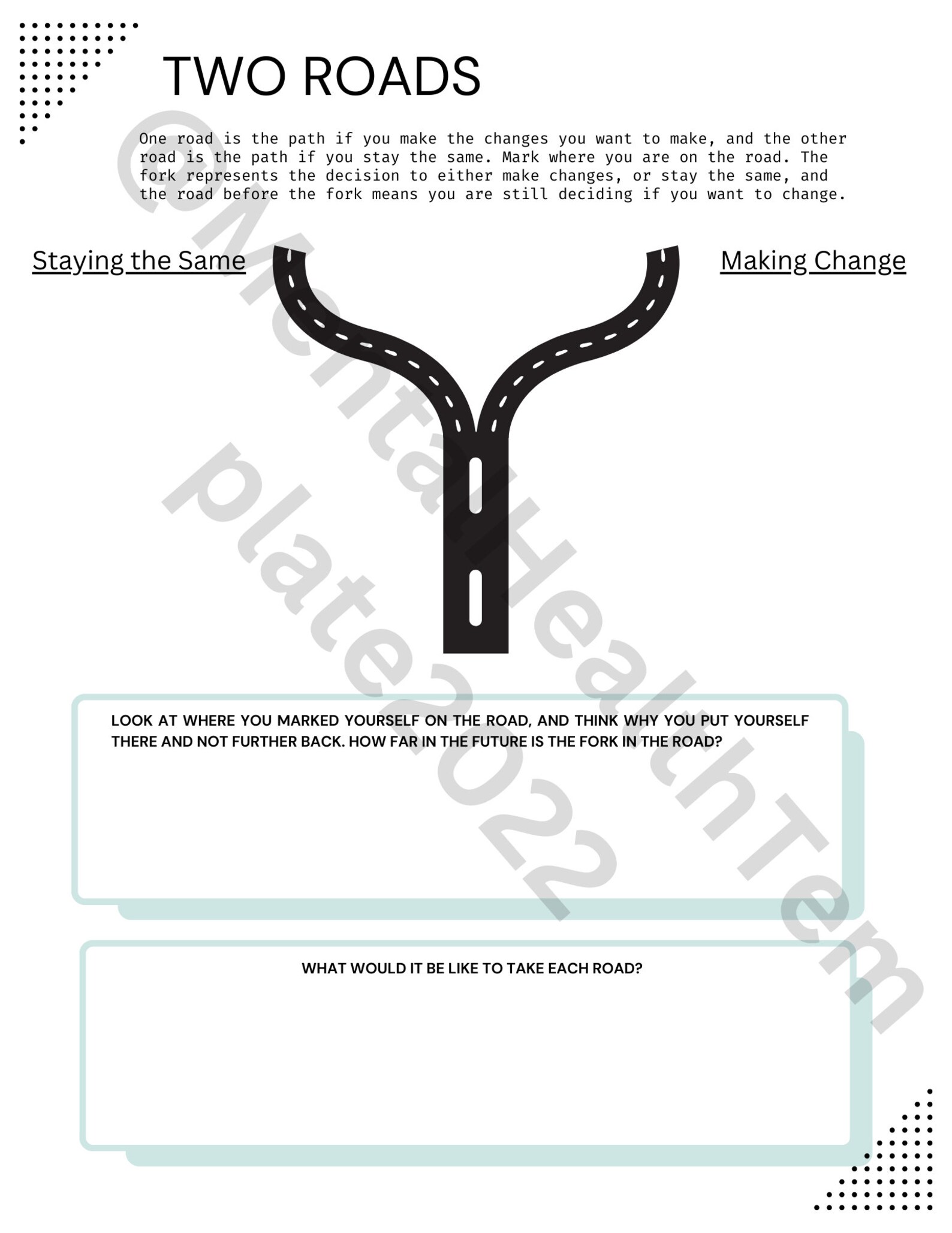Motivational Interviewing Worksheet Bundle Adult Teen MI - Etsy