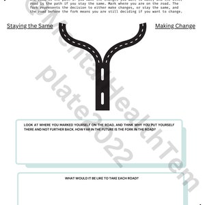 Motivational Interviewing Worksheet Bundle Adult Teen MI - Etsy