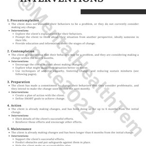 Motivational Interviewing Worksheets Discount Bundle | 20 Motivational ...