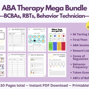ABA Tacting Cards 66 Flashcards for Aba Therapy Sessions - Etsy