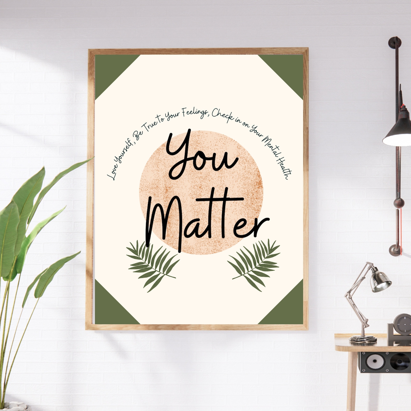 School Counselor Office Print | You Matter Wall Hanging, BOHO ...