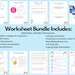Solution Focused Brief Therapy Worksheet Bundle Child SFBT Therapy ...