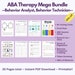ABA Tacting Cards | 66 Flashcards for Aba Therapy Sessions, Behavior ...