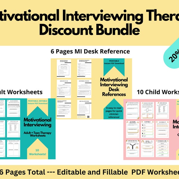 Therapy Worksheets for Teens - Etsy