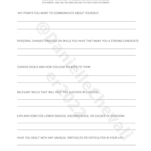 Ultimate College Application Planner and Checklist | Printable ...