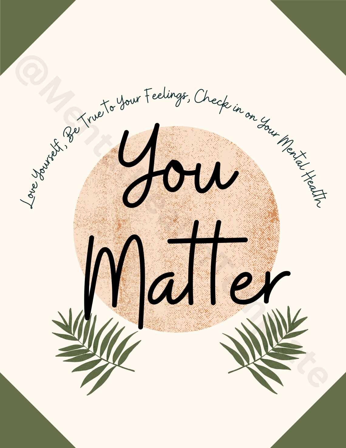 School Counselor Office Print | You Matter Wall Hanging, BOHO ...