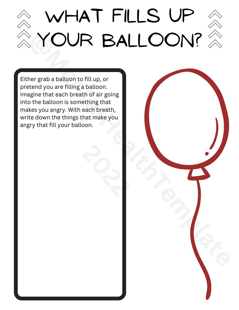 Anger and Emotion Management Worksheets 18 Activity Exercise Bundle for ...