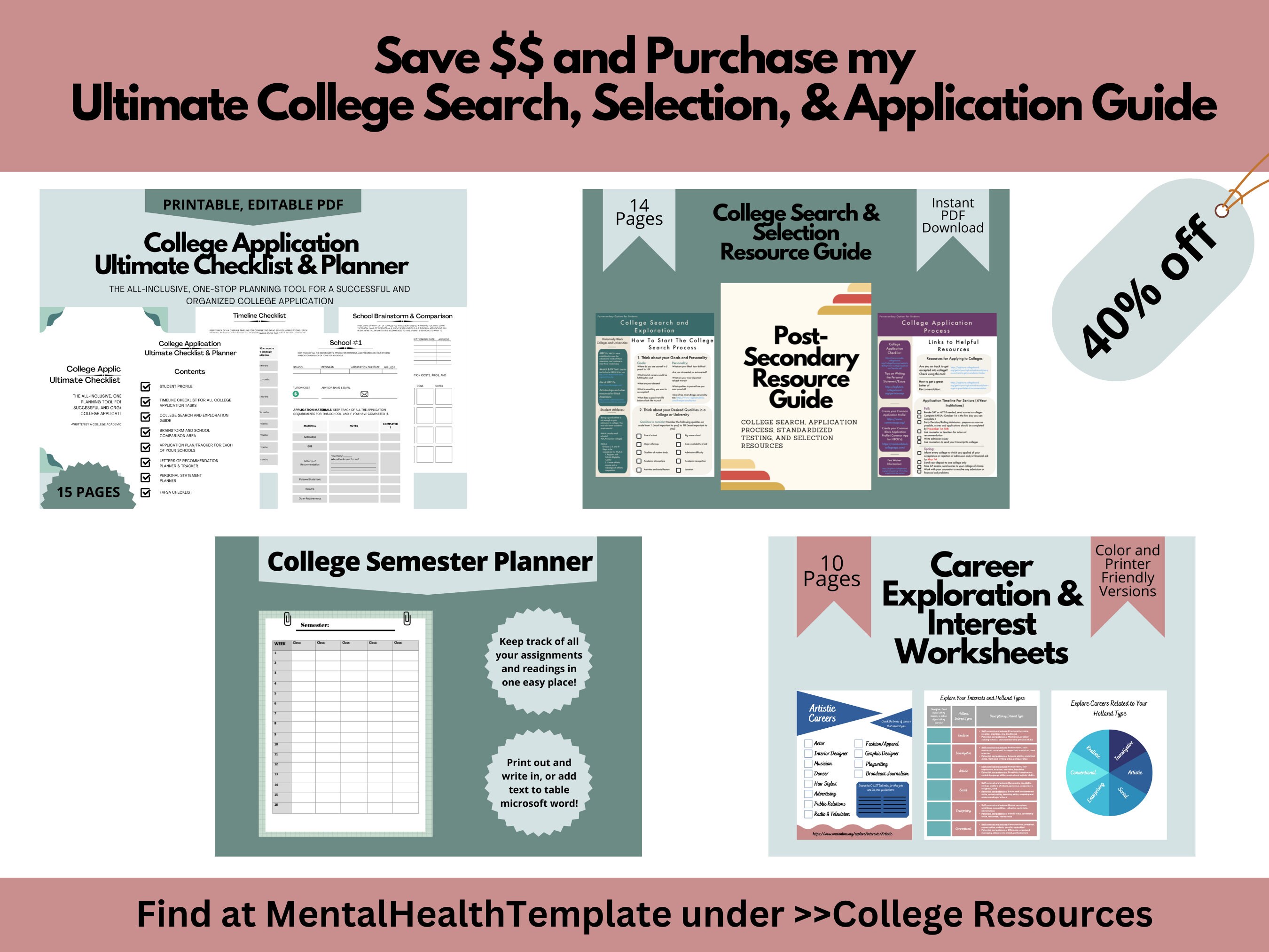 College Search and Selection Resource Guide | Tips for Searching ...