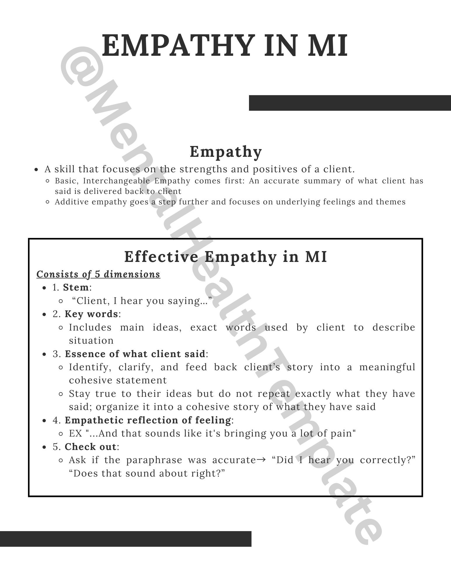 Motivational Interviewing Worksheets Discount Bundle 20 - Etsy