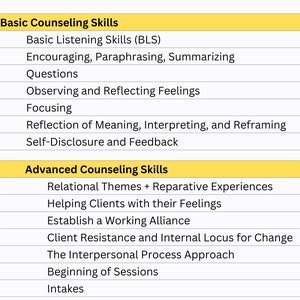 Counseling Handbook Study Guide Comprehensive Notes on Counseling ...