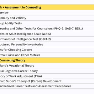 Counseling Handbook Study Guide Comprehensive Notes on Counseling ...