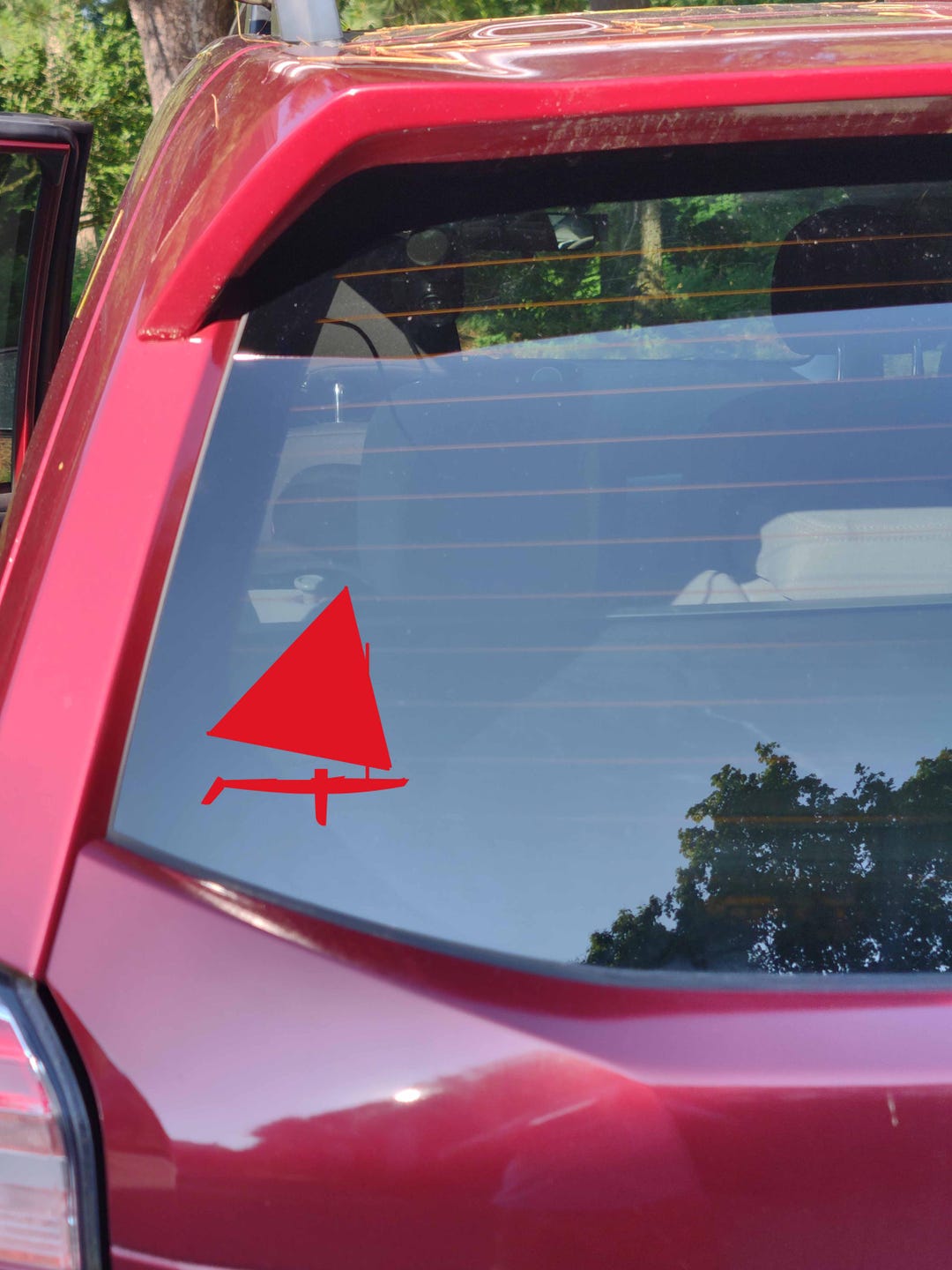 Vinyl Sunfish Sailboat Decal Sticker - Etsy