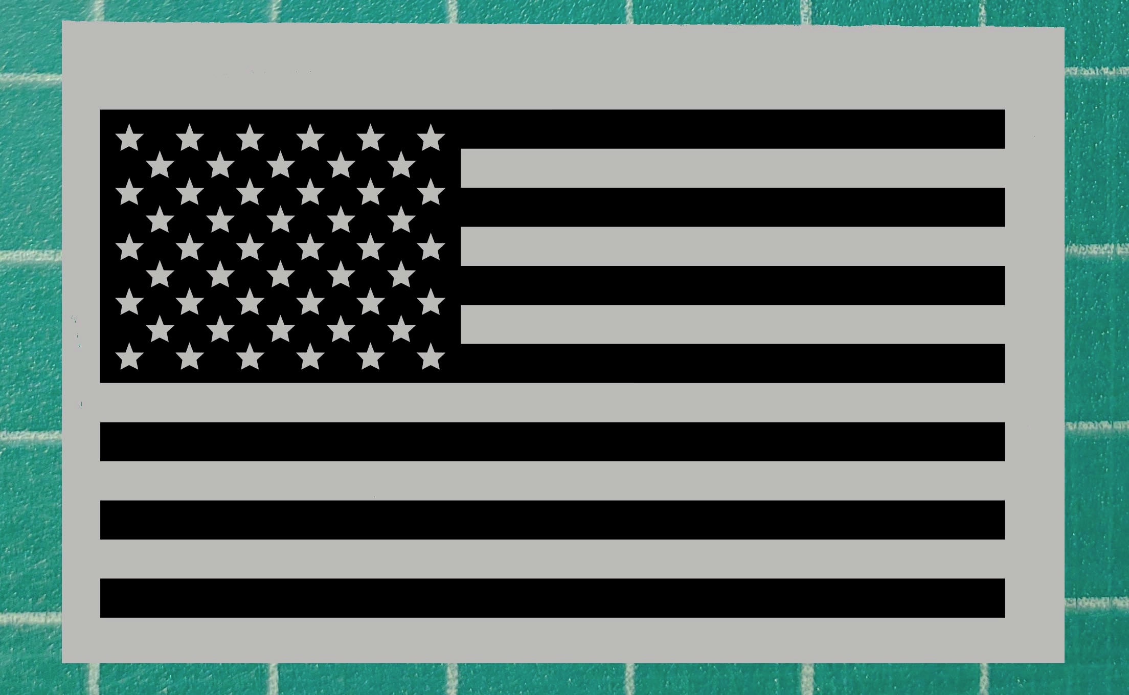 American Flag Window Sticker - Etsy