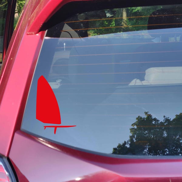 Windsurfing Decal - Etsy