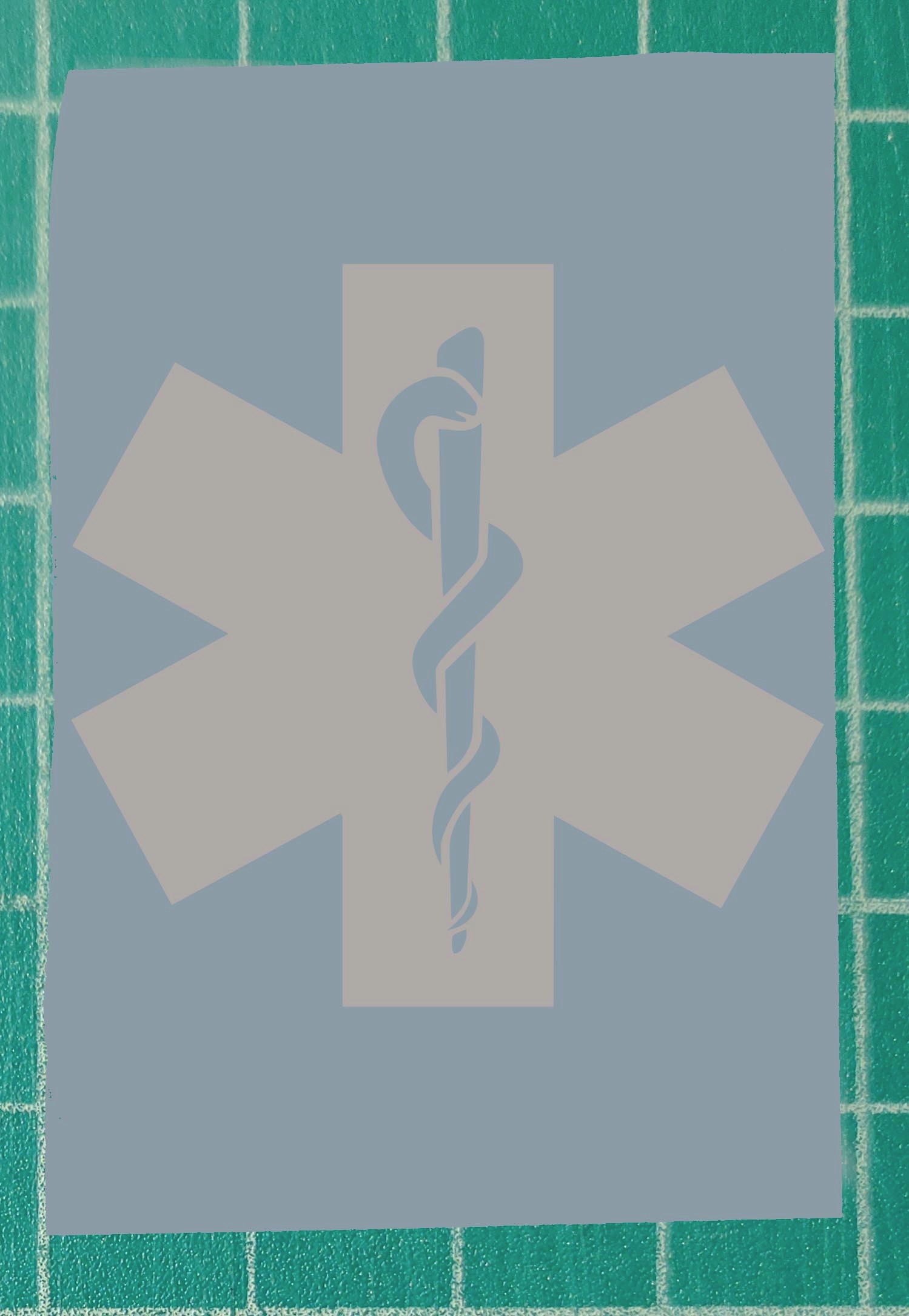 Star of Life / EMS Window Decal - Etsy
