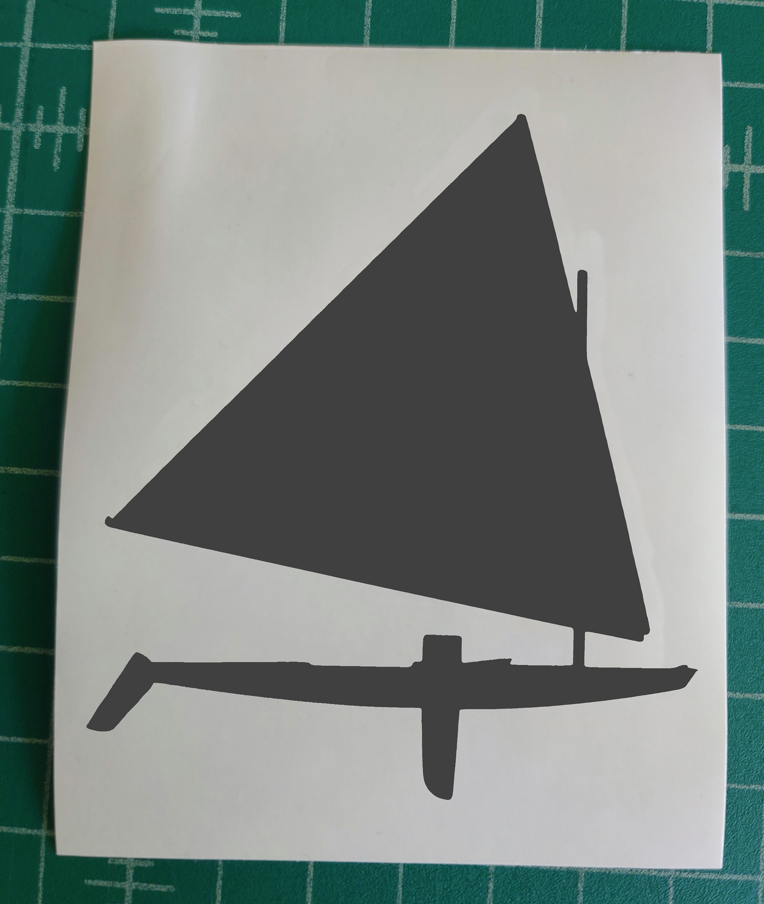 Vinyl Sunfish Sailboat Decal Sticker - Etsy