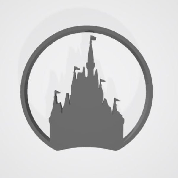 Cinderella Castle Stl File - Etsy