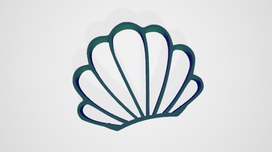 Ariel Seashell Mickey Ear 3D STL File 3D Printable Mickey | Etsy Canada