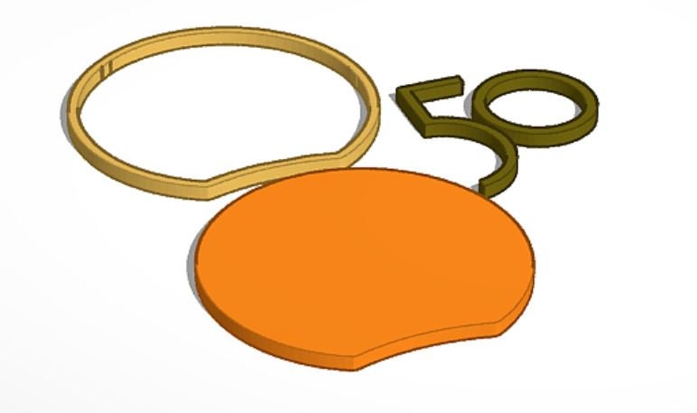 50th Anniversary WDW Mickey Ear 3D STL File 3D Printable - Etsy