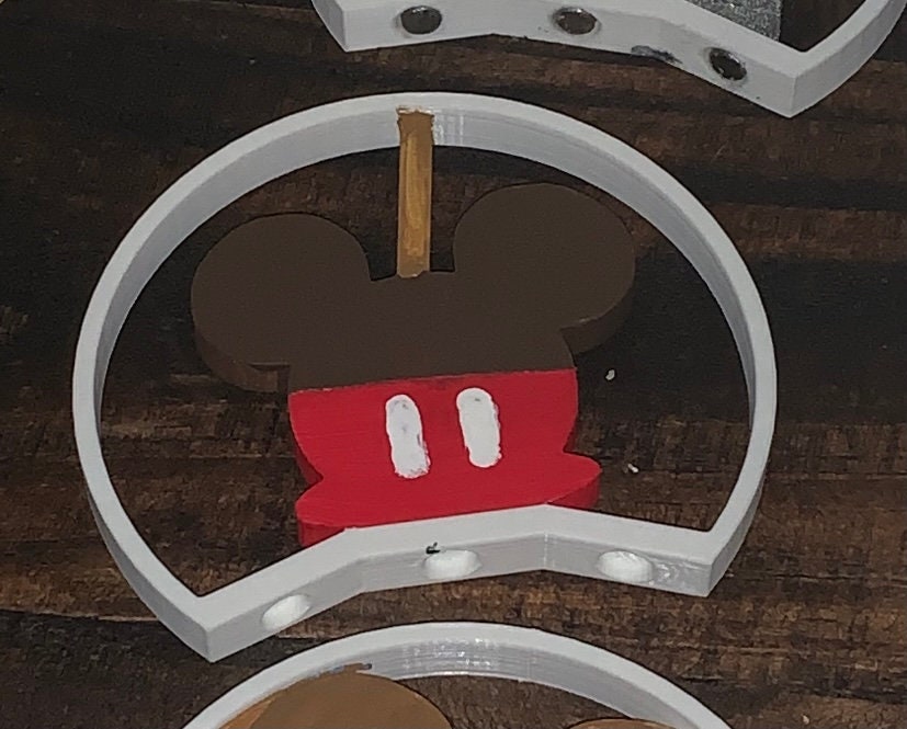 Mickey Mouse Apple Mickey Ear 3D STL File 3D Printable - Etsy