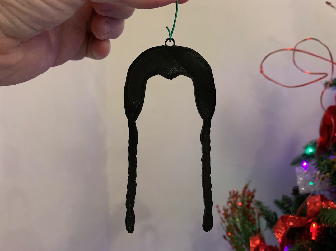 Wednesday Addams Ornament 3D Printed, Christmas Ornament, Wednesday ...