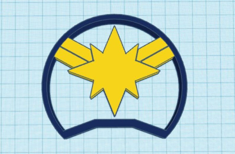 Captain Marvel Mickey Ears 3D STL File 3D Printable Mickey - Etsy