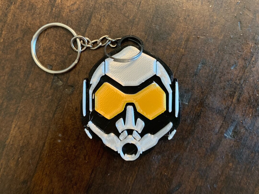 The Wasp Marvel Keychain 3D Printed Handmade Custom Ant-man Quantumania ...