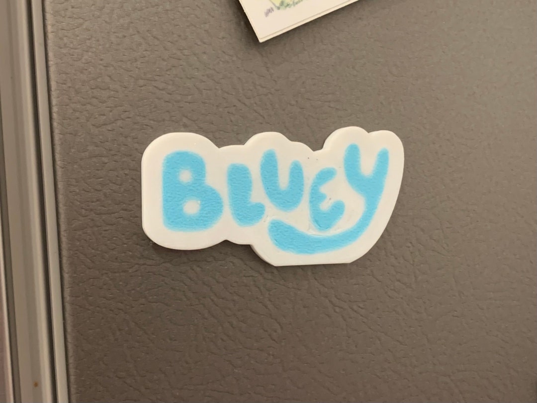 Bluey 3D Printed Magnet - Etsy