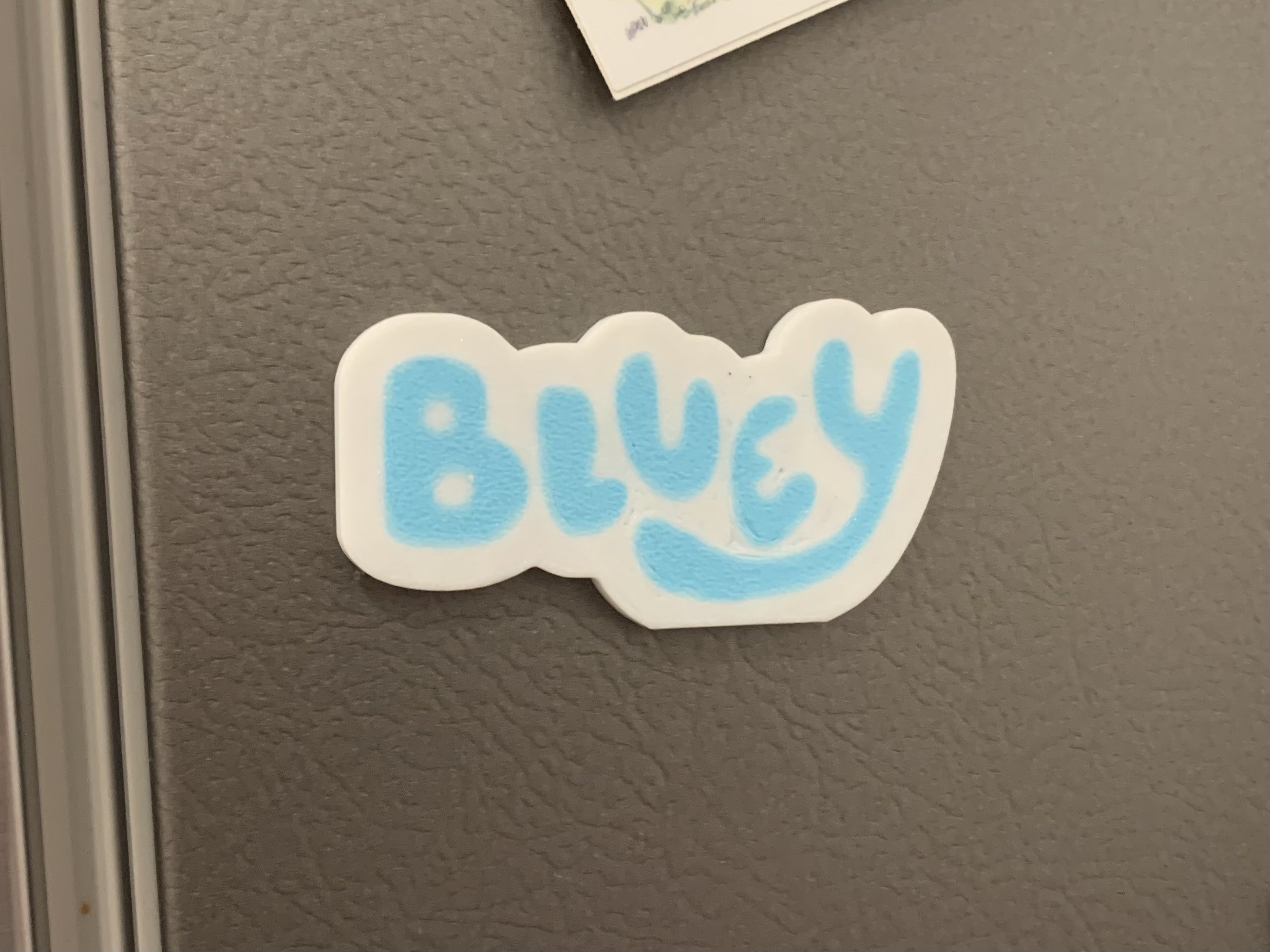 Bluey 3D Printed Magnet - Etsy