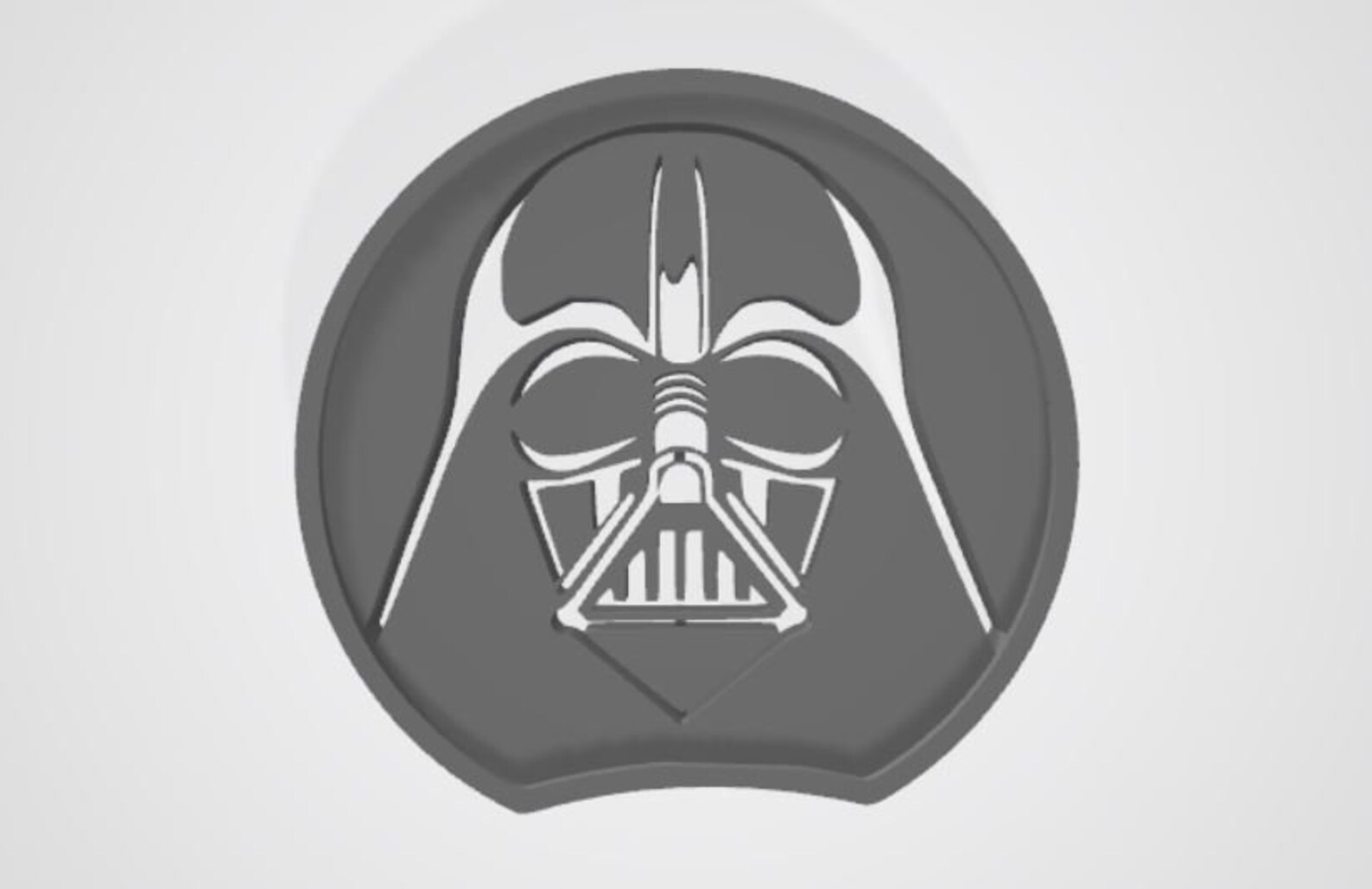 Darth Vader Mickey Ear 3D STL File 3D Printable Mickey Ear Star Wars - Etsy