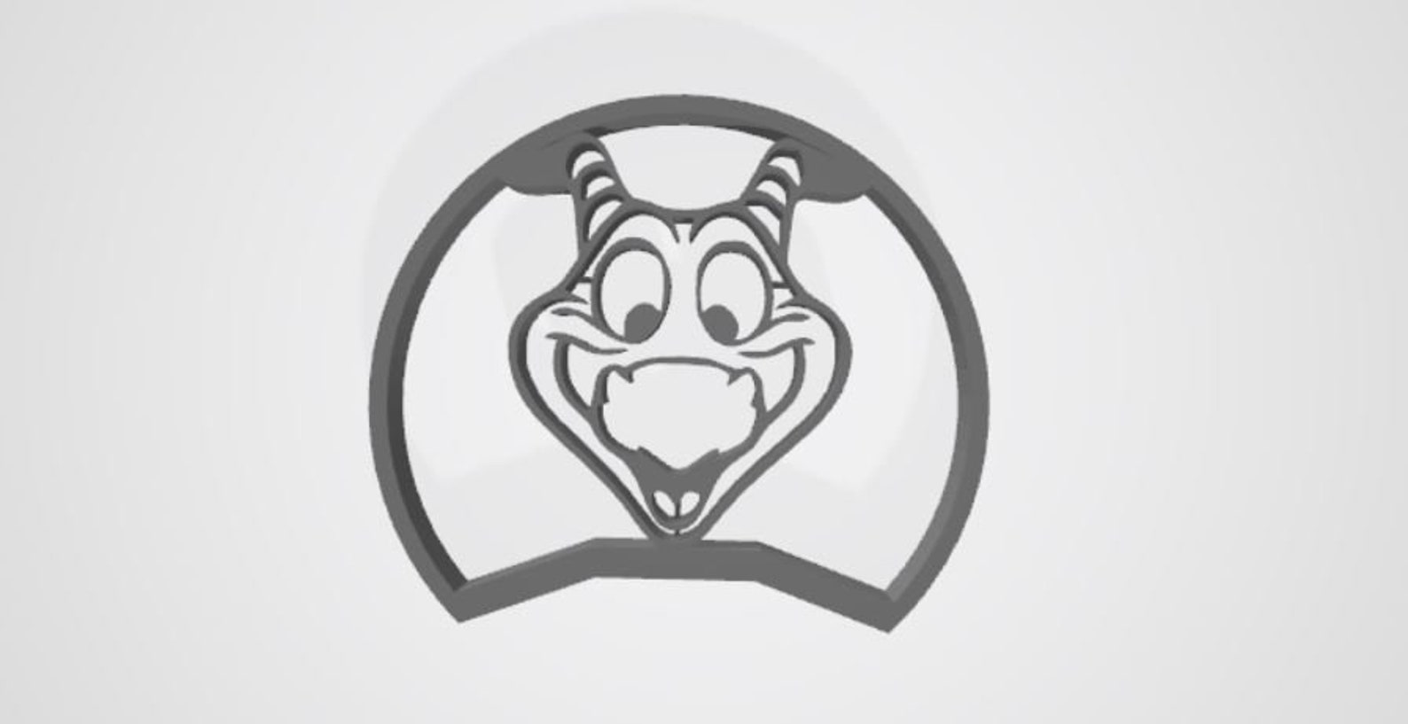 Figment Epcot Mickey Ear 3D STL File 3D Printable Mickey - Etsy