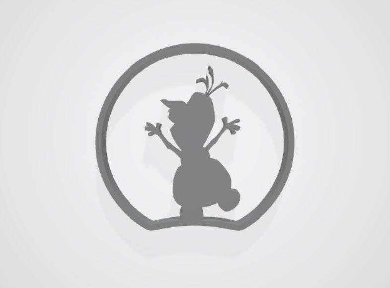 Olaf Mickey Ear Archivo 3D STL 3D Imprimible Mickey Ear Mickey Mouse ...