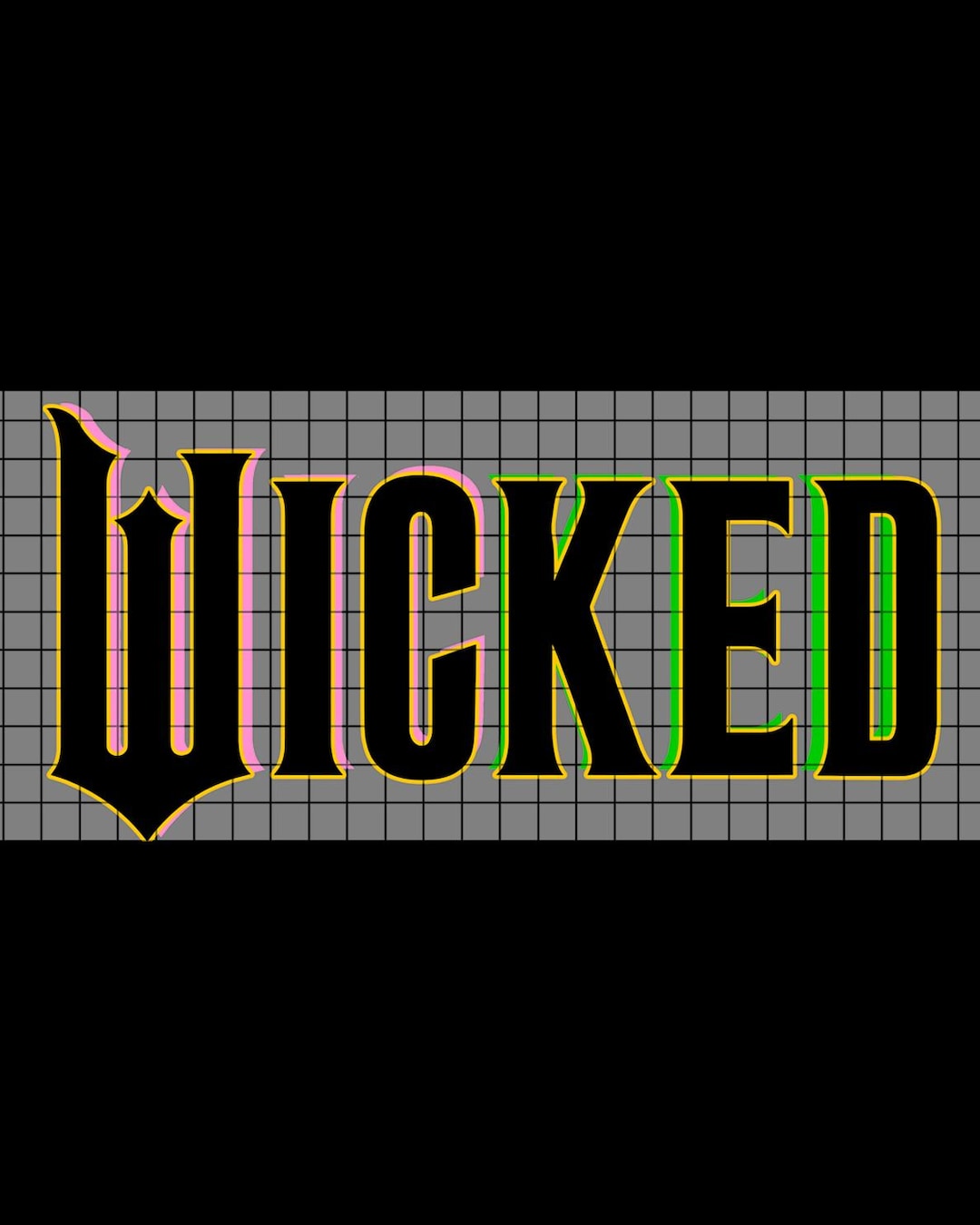 Wicked Movie Title Logo SVG Digital Download - Etsy UK