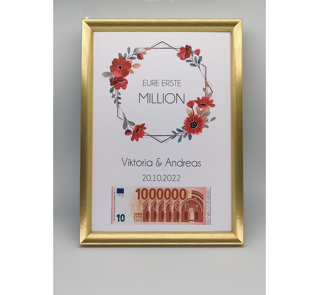 Wedding Money Gift Money Gift Wedding Customizable Gift With Name ...