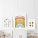Rainbow Days of the Week, Playroom Educational Poster, Rainbow Nursery ...