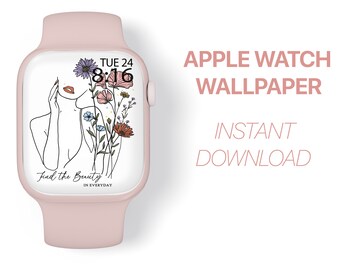 Apple Watch Line Art - Etsy