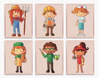 Community Helpers Poster Printable - Etsy