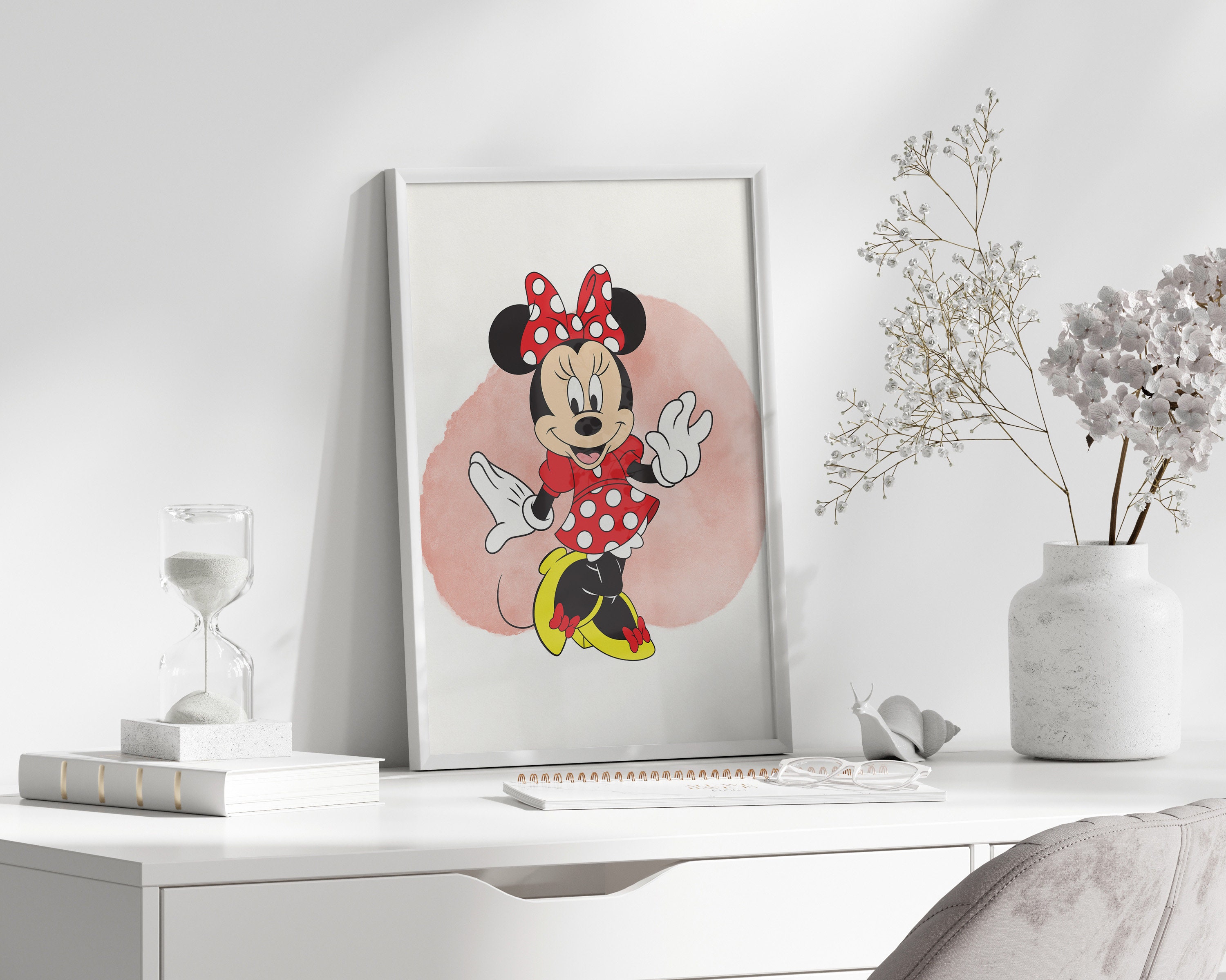 Minnie Mouse Minnie Mouse Decor Minnie Mouse Print Minnie - Etsy