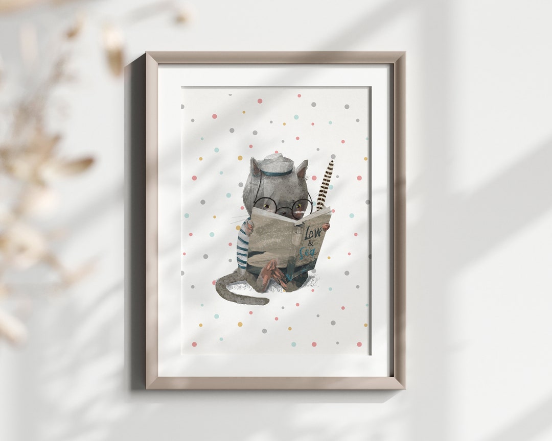 Mole Print Mole Poster Farm Animals Jungle Animals - Etsy