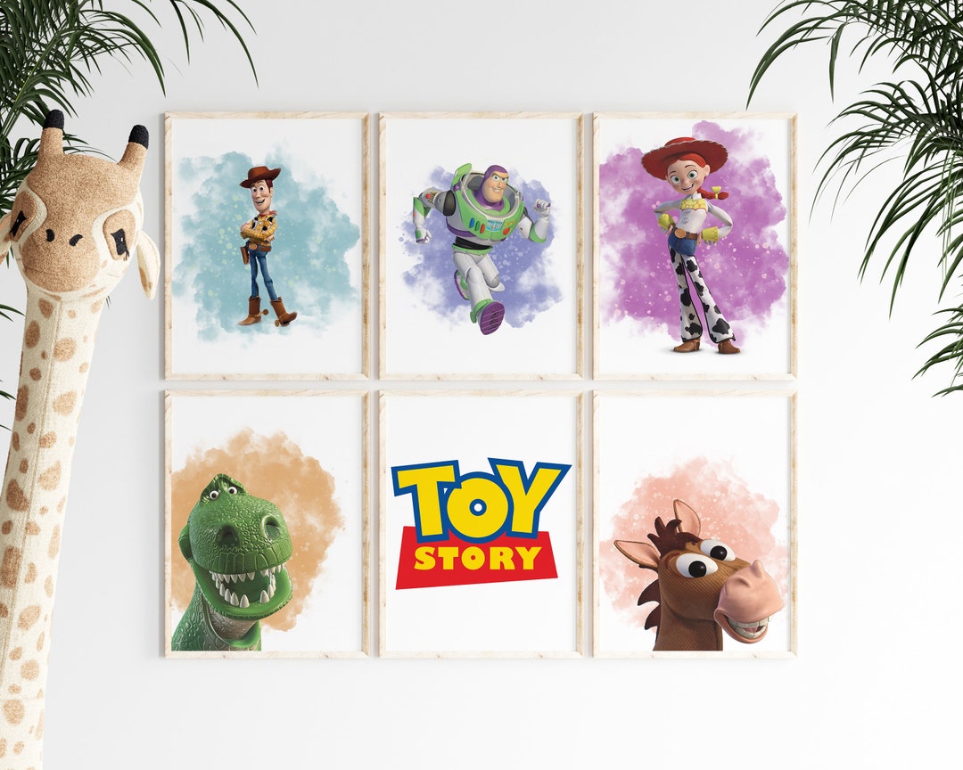 Toy Story Print Toy Story Poster Toy Story Printable Set - Etsy