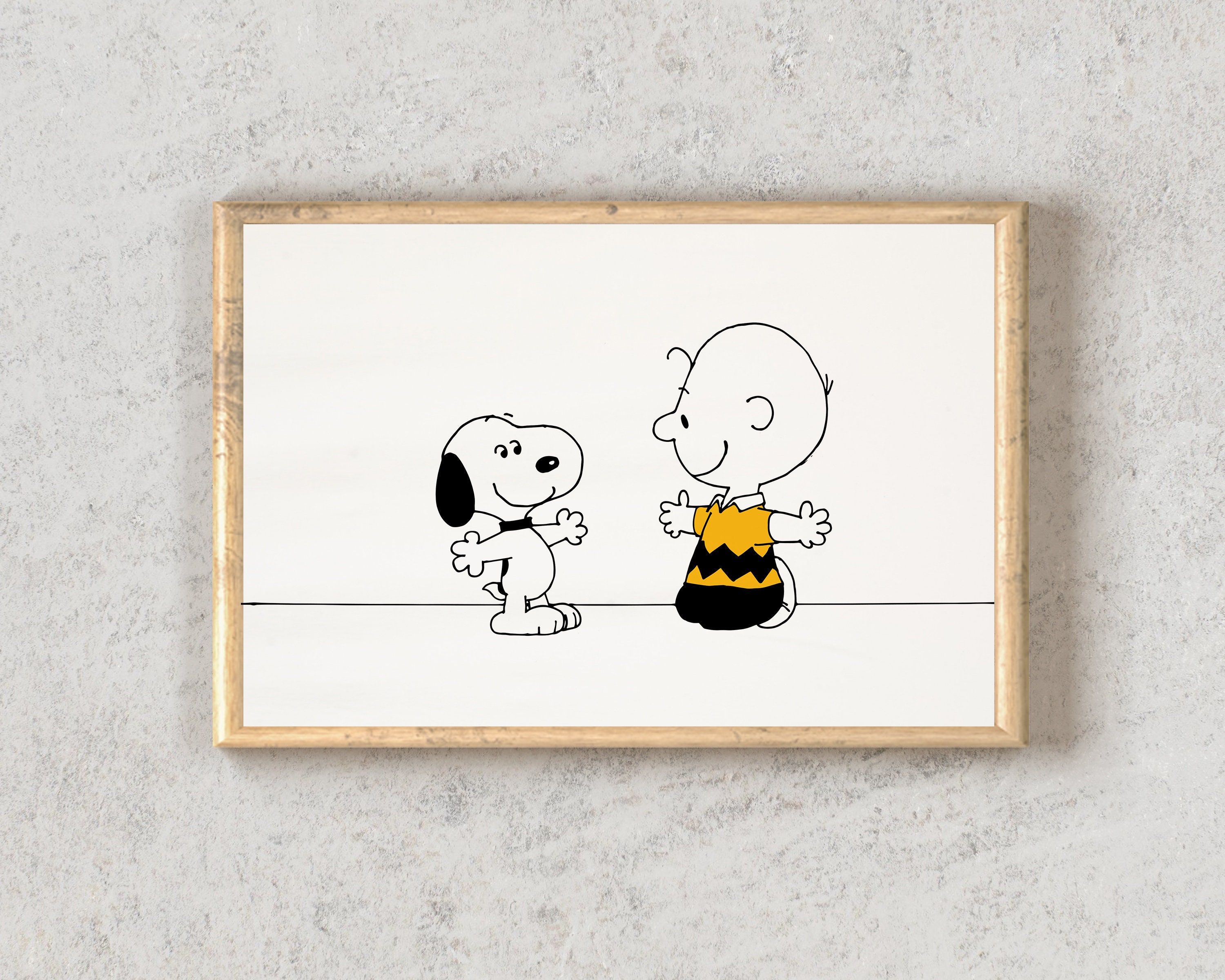 Snoopy, Charlie Brown, Friendly, Snoopy Poster verkauft von Patrick ...
