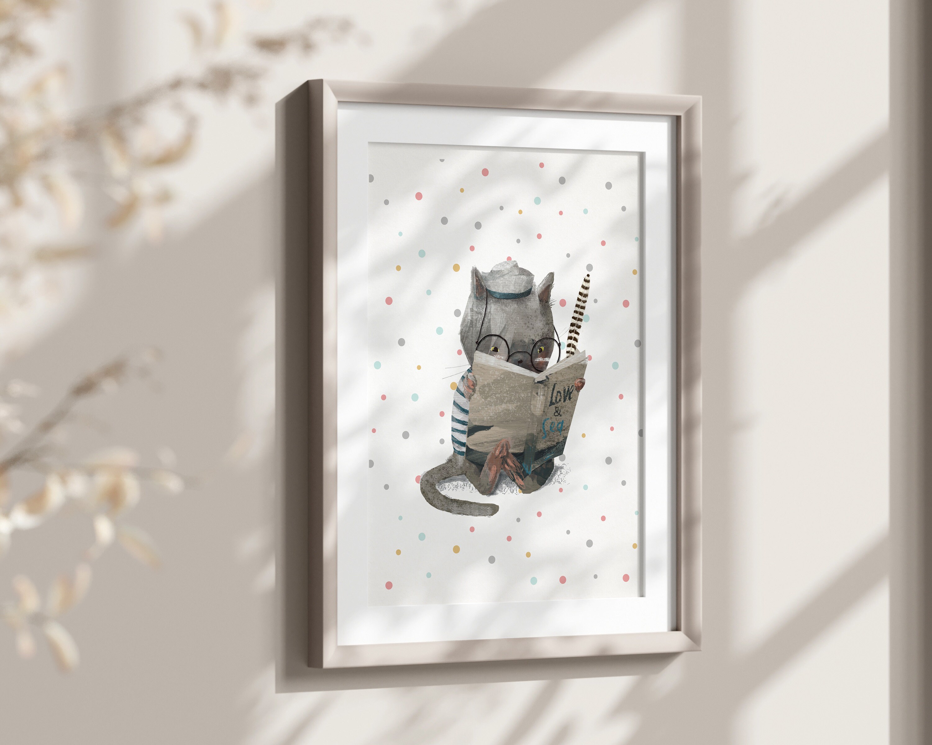 Mole Print Mole Poster Farm Animals Jungle Animals - Etsy