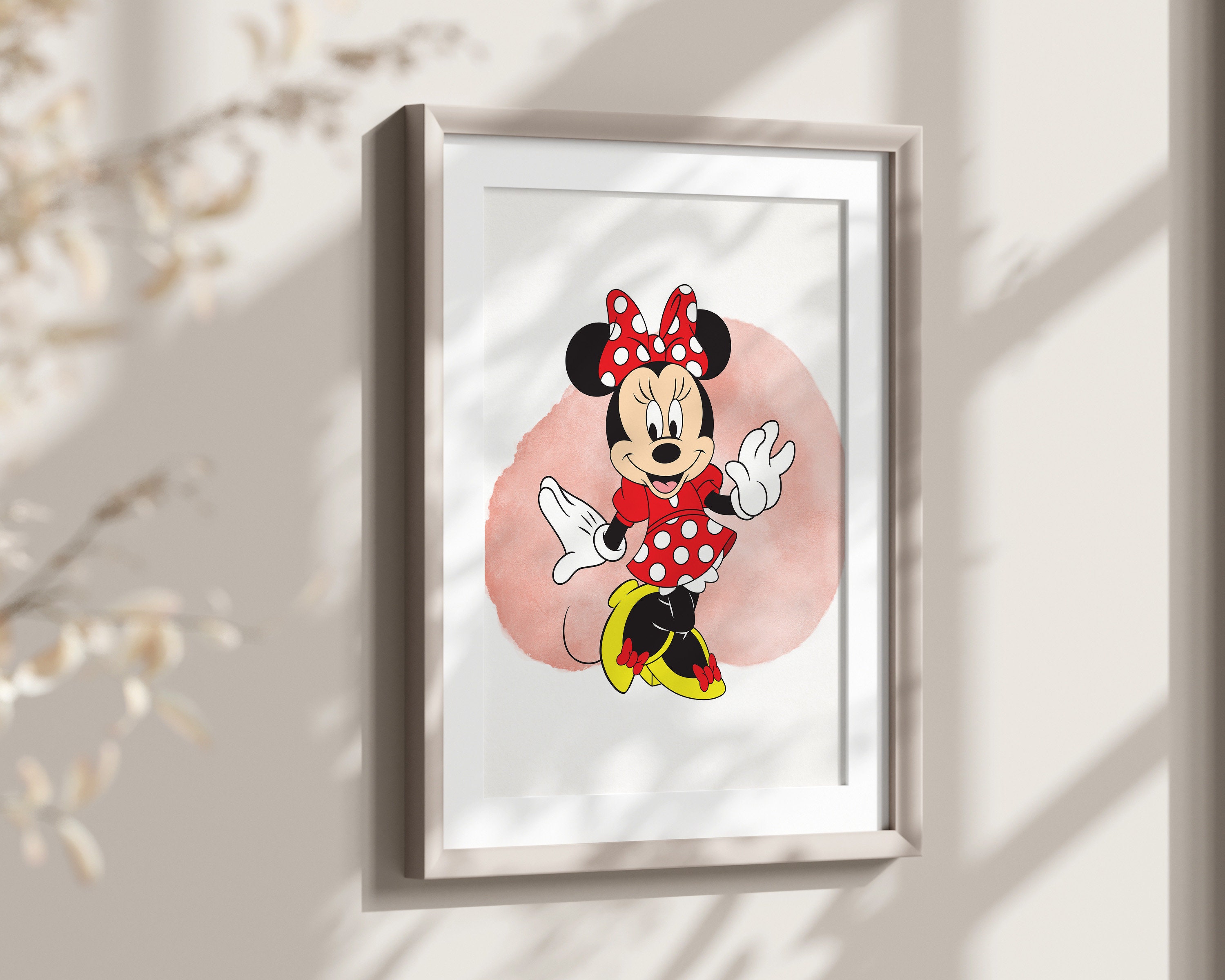 Minnie Mouse Minnie Mouse Decor Minnie Mouse Print Minnie - Etsy